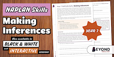 Year 7 NAPLAN Language Conventions Practice Test