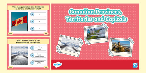 Canadian Geography Trivia PowerPoint Game