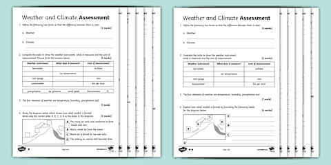 Weather and Climate Lesson 2: Measuring the Weather
