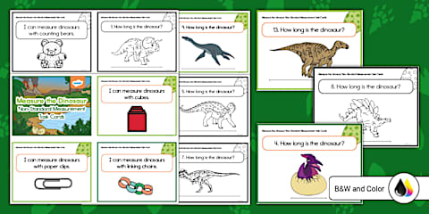 Dinosaur Measurement Activity Pack | Twinkl USA