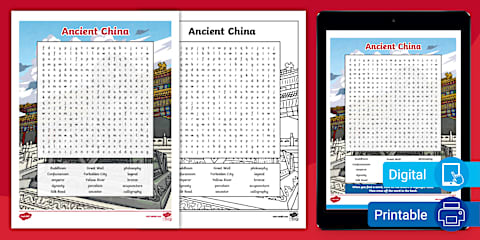 Sixth Grade Ancient China Flipbook