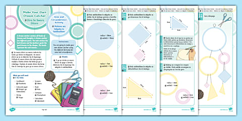 Grade 7 Maths - Term 3 - Rotation Differentiated Worksheets - Sepedi ...