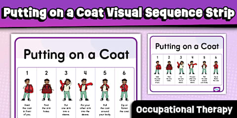 Toileting Visual Sequence Strip for Occupational Therapy and Life ...