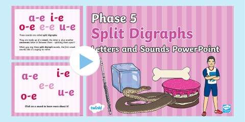 Phase 3 Vowel Digraphs Part 1 PowerPoint Letters and Sounds