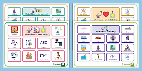 Children Snack Time Communication Board - SEND Resources
