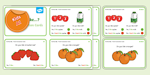 All About Me 'I like' and 'I don't like' Sorting Activity