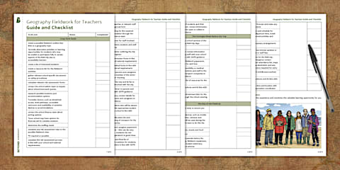 Geography Fieldwork Sampling Techniques Display Poster Pack
