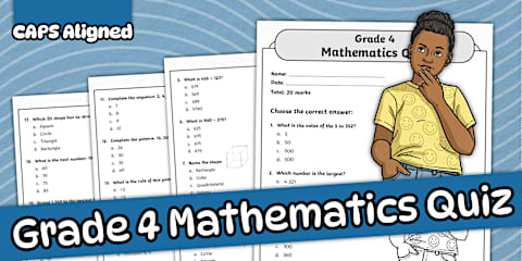 Grade 4 - Mathematics - Term 3 - Geometric Patterns - Activity Sheet ...