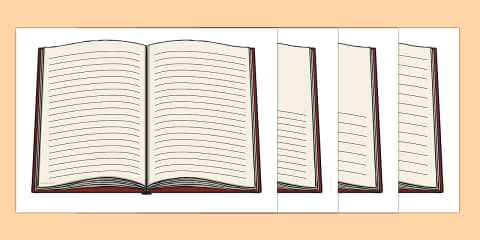 Blank Book Template