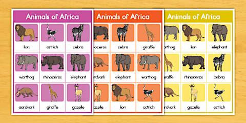 The Continent of Africa Circles Booklet