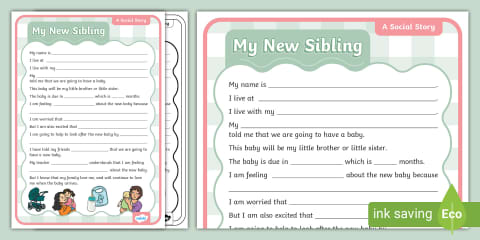 Social Story: New Baby