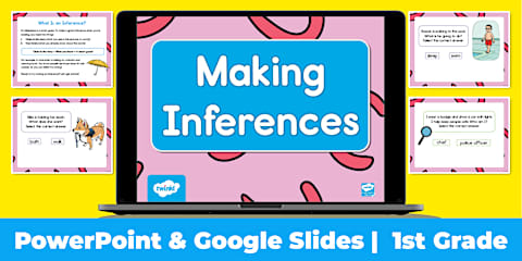 Kindergarten Context Clues Mystery Picture Game PowerPoint & Google Slides