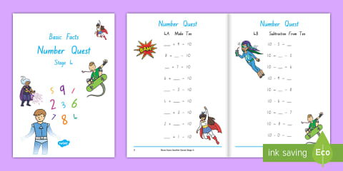 Stage 5 Number Knowledge Quest Maths Activity Booklet