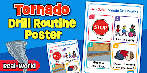 Social Story: Tornado Drill at School