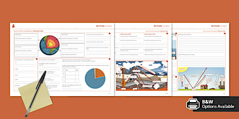 KS3 Earth and the Atmosphere Foundation Revision Mat