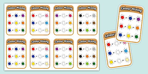 EYFS Magic Color Mixing Adult Input Plan