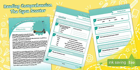 Year 4 Reading Comprehension - Fiction 1 (Ages 8 - 9)