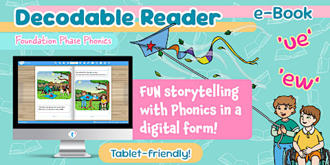 Foundation Phase Phonics - ure, er Decodeable Reader - Fluency Pyramid ...