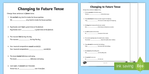 ELL Curriculum: Level 5, Lesson 1 What Will You Do? Future Tense Worksheet