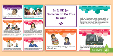 Respect Scenario Cards