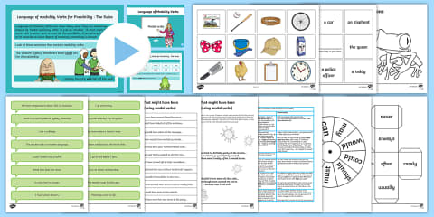 Modality - Lesson Pack | English Vocabulary Resources