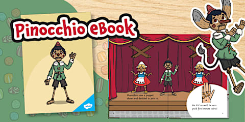 KS1 Pinocchio Reading Comprehension Activity