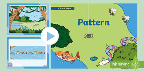 Simple Repeating Patterns Cards