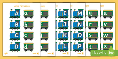 Build a Name Train Writing Craft