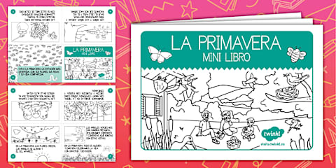 Cuadernillo de actividades: La primavera - Educación Infantil