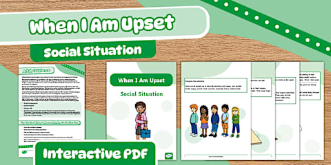 Visual Social Stories for Special Education | Keeping My Hands to Myself