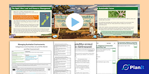 Year 5 Managing Australia's Environments Lesson 5 - Twinkl