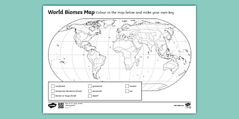 Biomes Unit Glossary Activity