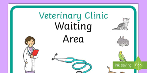 Veterinary Clinic Dramatic Play Advice Posters