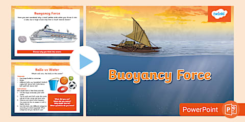 Buoyancy Investigation Activity