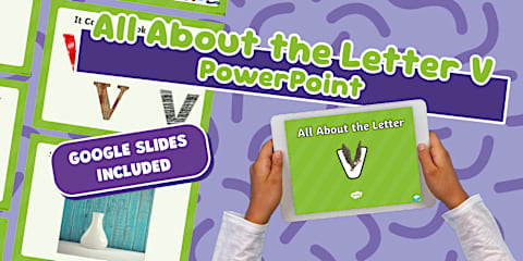 All About the Letter W PowerPoint
