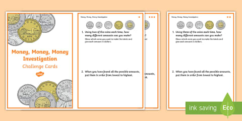 Comparing and Ordering Decimal Challenge Cards
