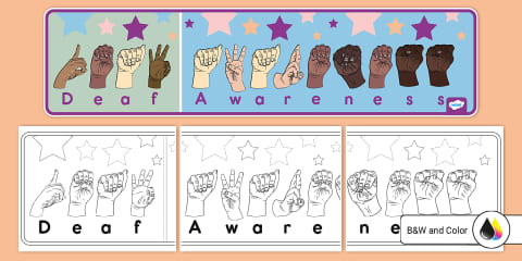 ASL Fall Fingerspelling Worksheet
