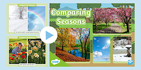 The Seasons Adjectives Worksheet Pack