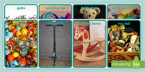 The History of Toys Timeline Flashcards