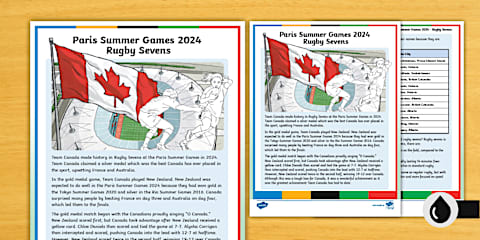 2024 Paris Summer Games Athletics Events Word Mat