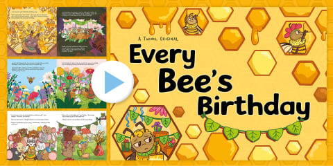 Every Bee's Birthday Story Sequencing Activity