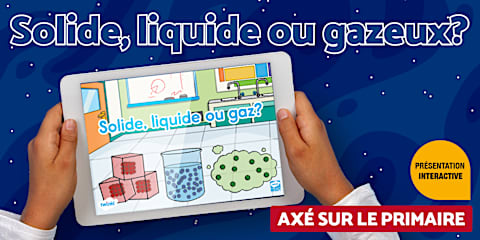 Solid, Liquid and Gas Cut and Paste Activity - French