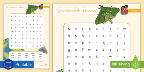 'th' Word Search