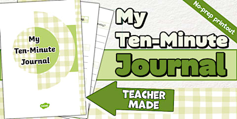 Weekly Wellbeing Journal Pack 2 (7-11)