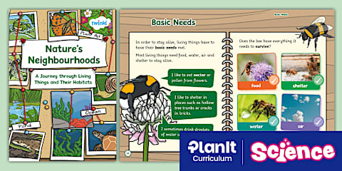 Science CPD: Living Things & Their Habitats: Y2