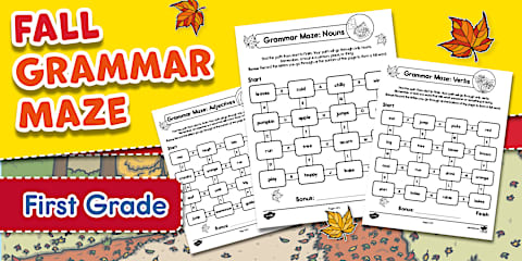 First Grade Common and Proper Noun Assessment