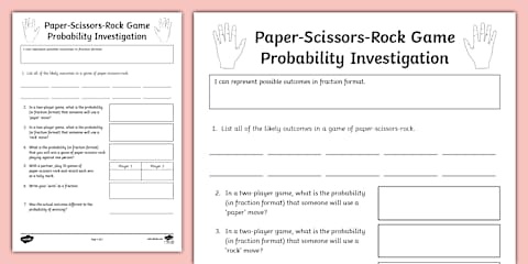 Rock, Paper, Scissors Rules | Game Instructions for EYLF