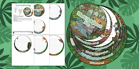 Homes of Animals of Australia Circles Booklet