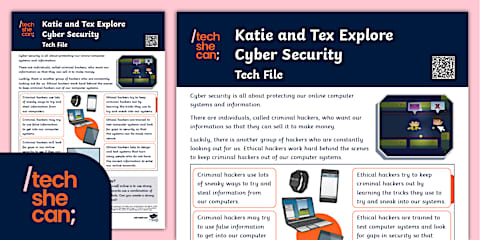 Cyber Security Hacking and Viruses Activity Pack