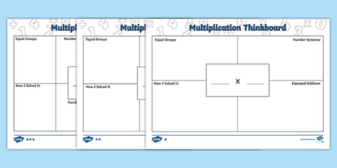 Blank Maths Thinkboard